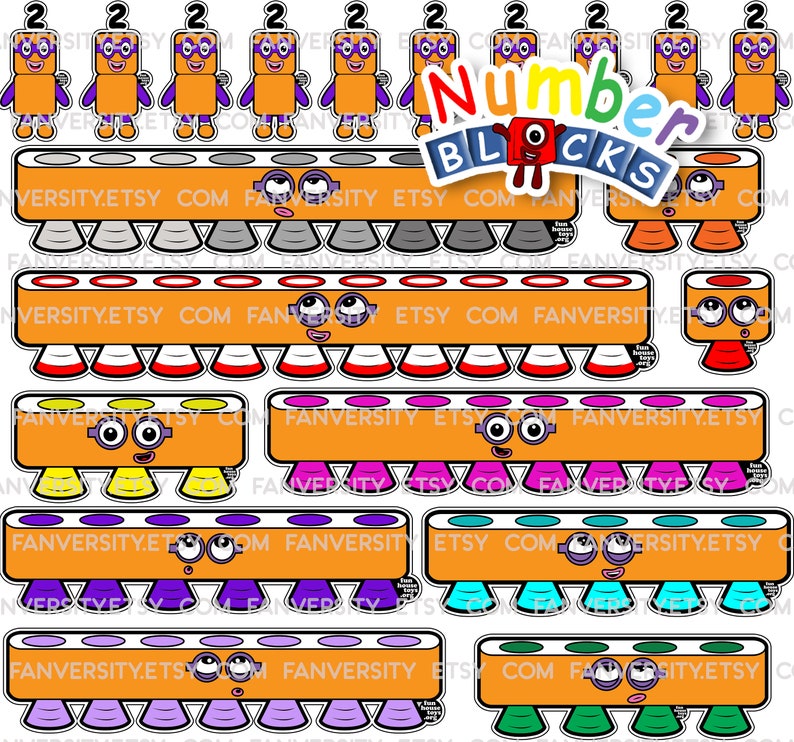 Magnetic Numberblocks Multiplication Time Table Dry Erase | Etsy