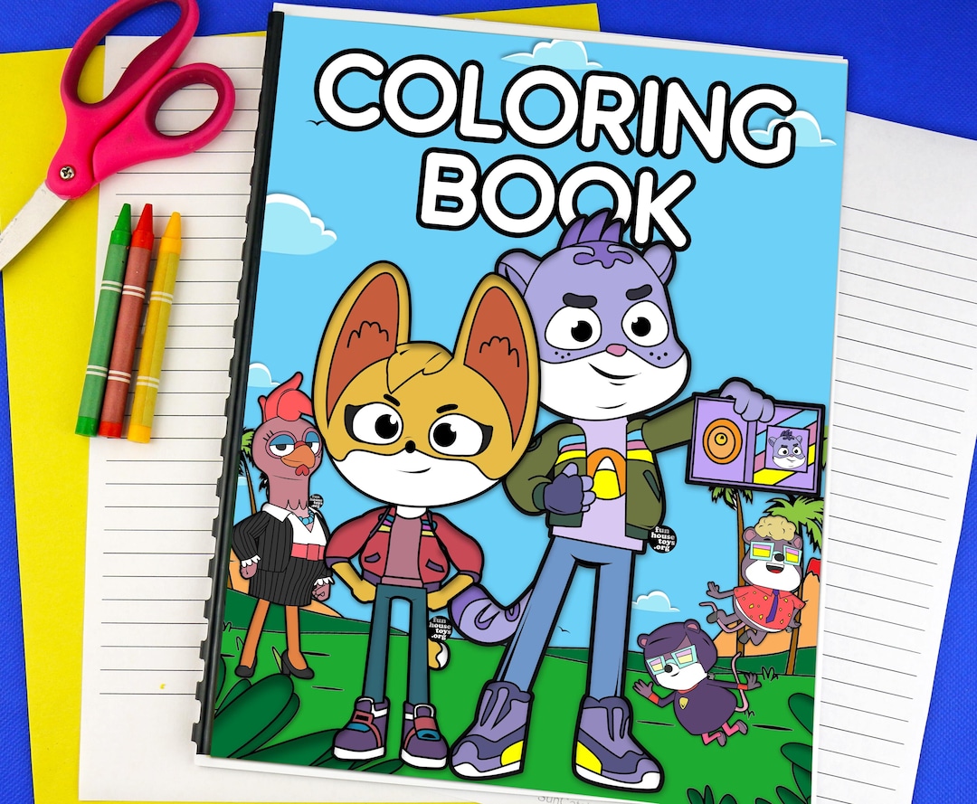 Animal Coloring Book: Creature Learning for Grades 1-2 - Etsy