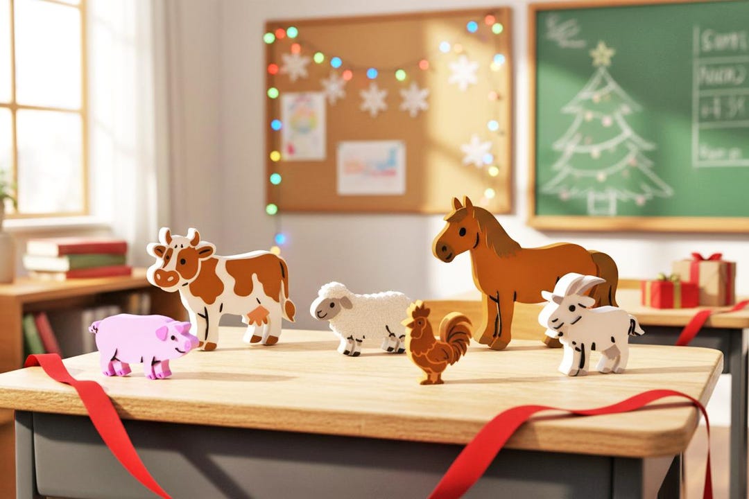 Farm Animal Stacker – Hands-on Learning & Play STEM for Kids ...