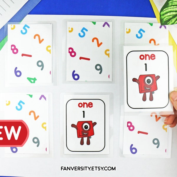 Numberblocks Game - Etsy