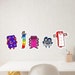 Numberblocks Wall Decals: Math Learning Stickers for Kids - Etsy