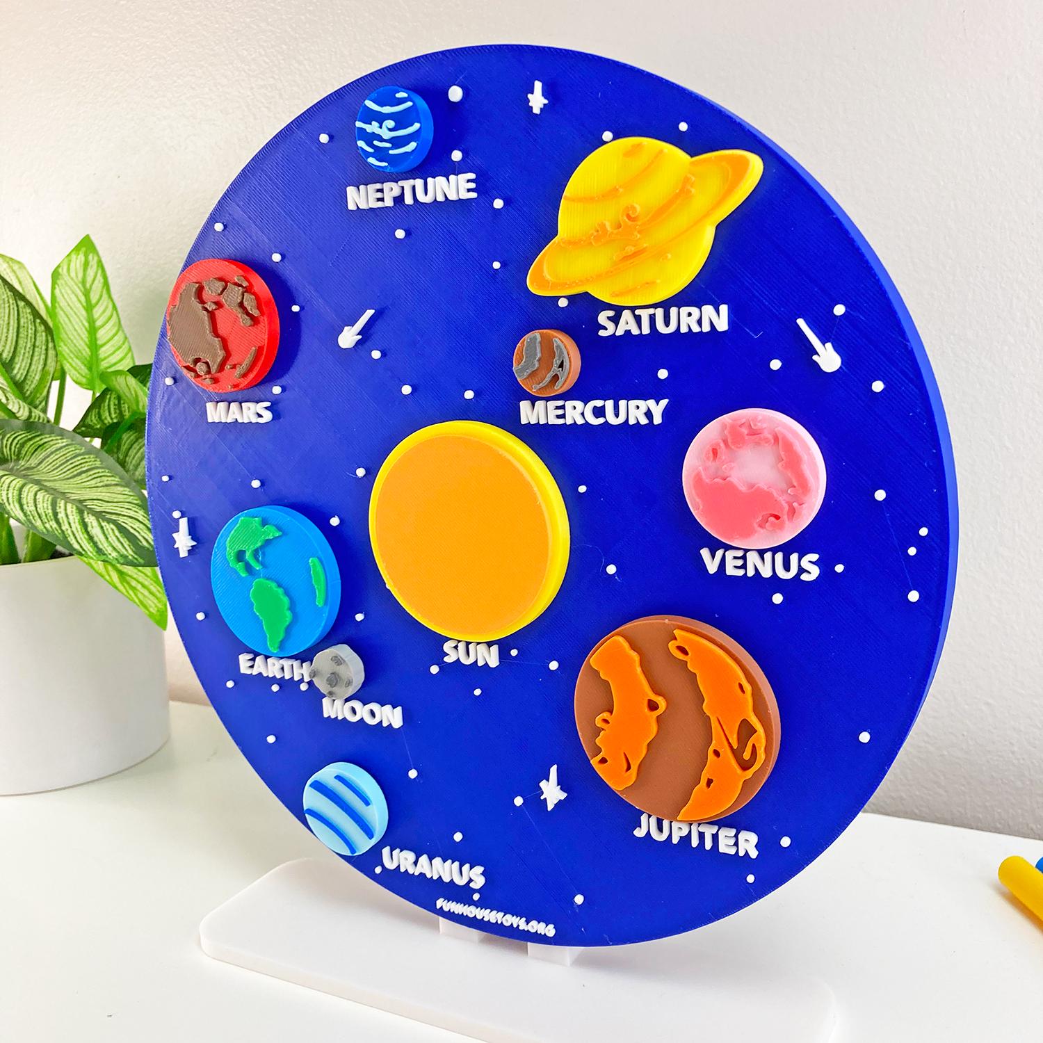 Solar System Puzzle Model – Hands-on Geography Learning Tool - STEM for ...