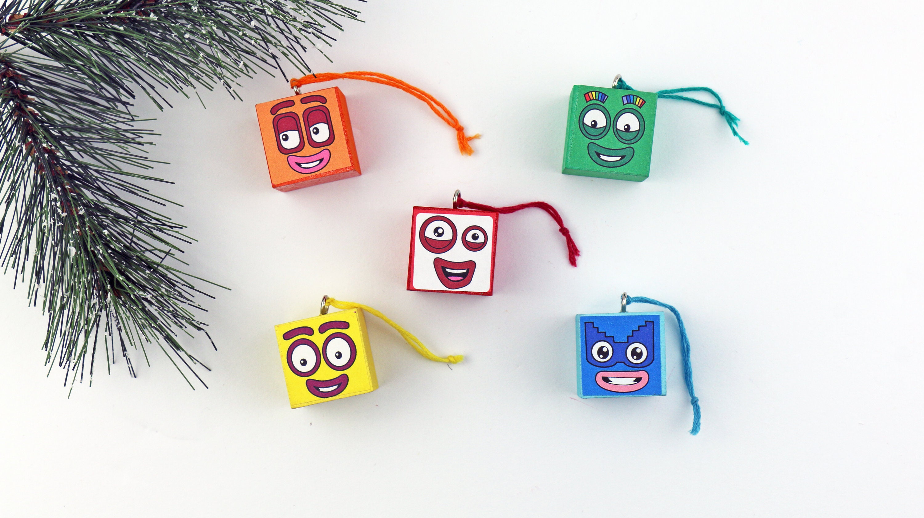 Numberblocks 1 to 20 Christmas Ornaments - Etsy UK
