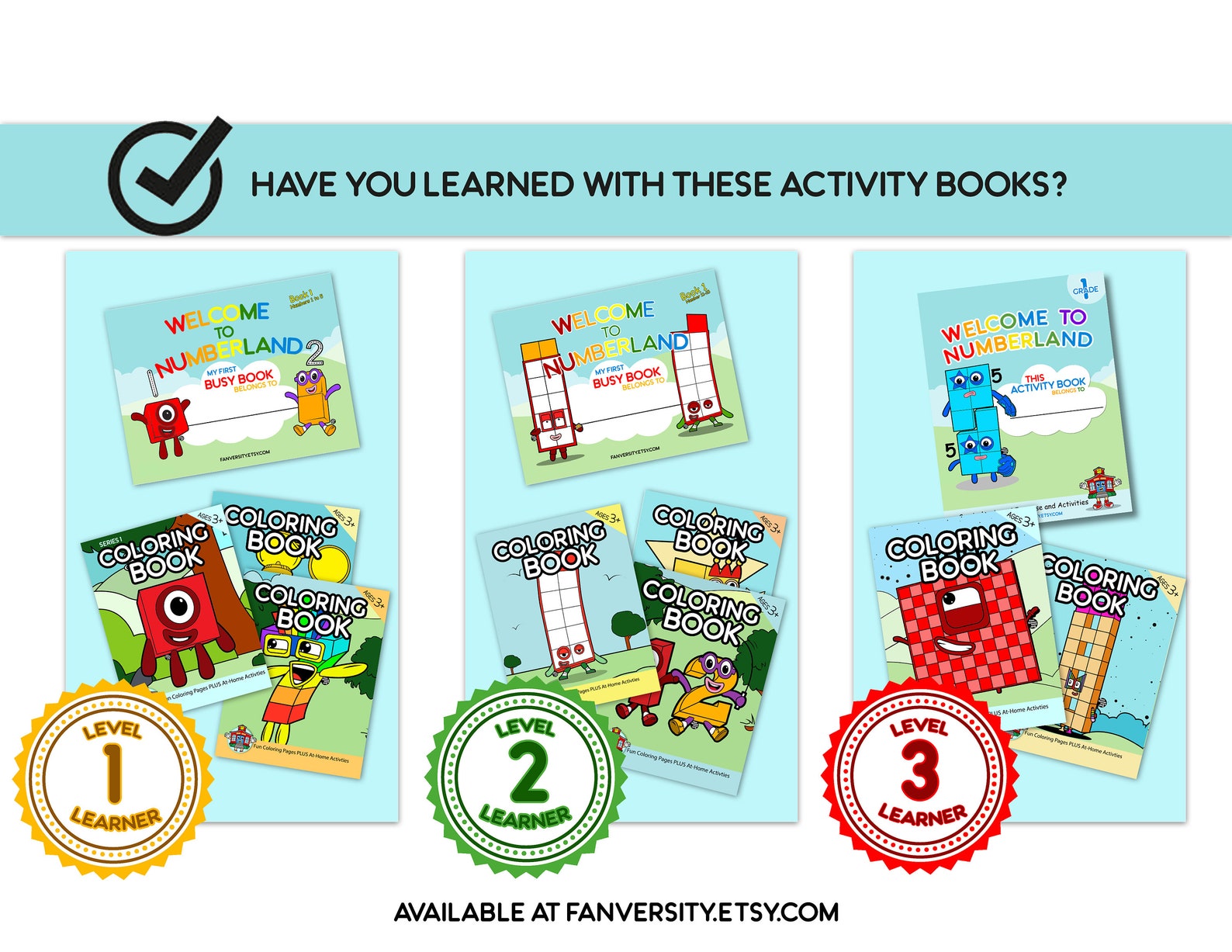 Numberblocks 11 to 20 Busy Binder Book Fully Assembled - Etsy Canada