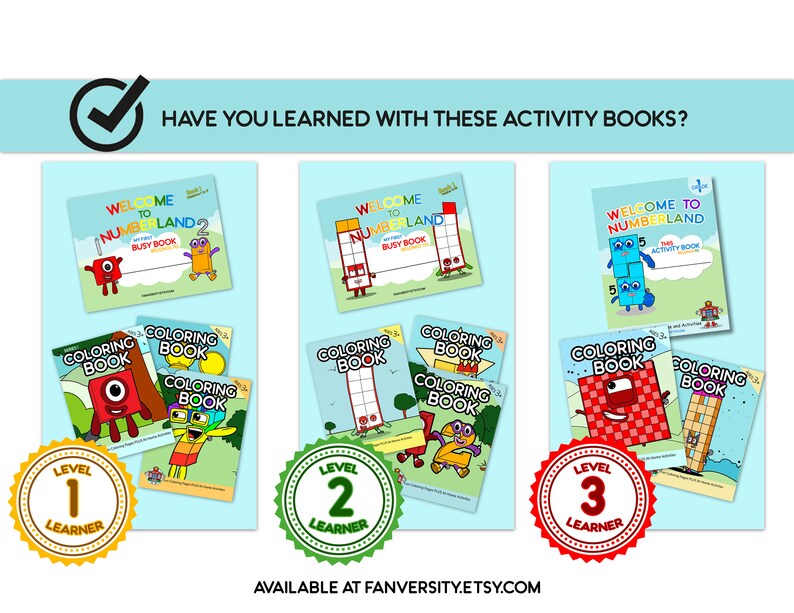 Numberblocks 11 to 20 Busy Binder Book Fully Assembled - Etsy Canada