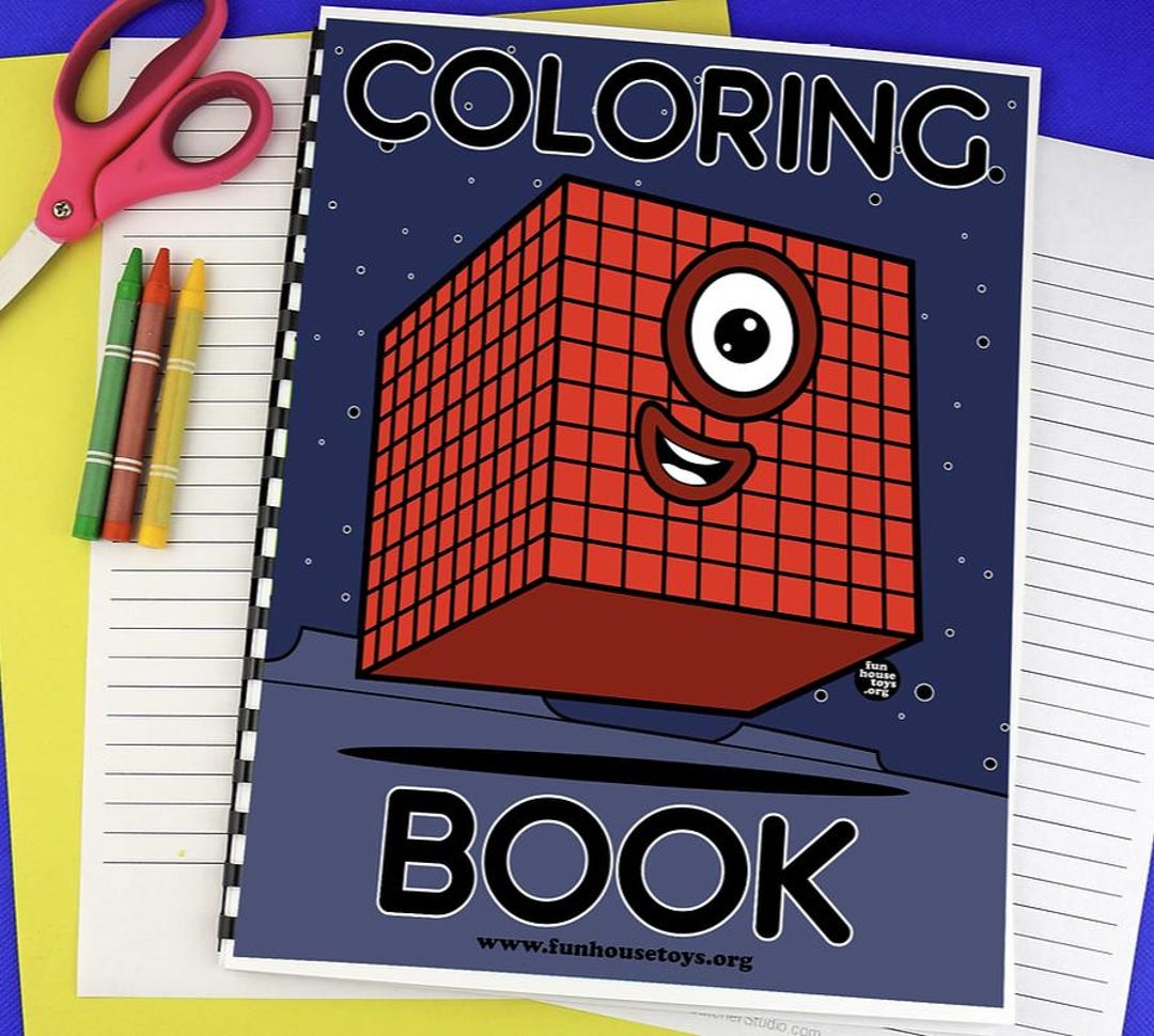 Libro para colorear Numberblocks del 200 al 1000: aprendizaje para ...