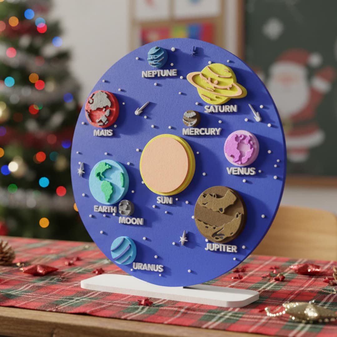 Solar System Puzzle Model – Hands-on Geography Learning Tool - STEM for ...