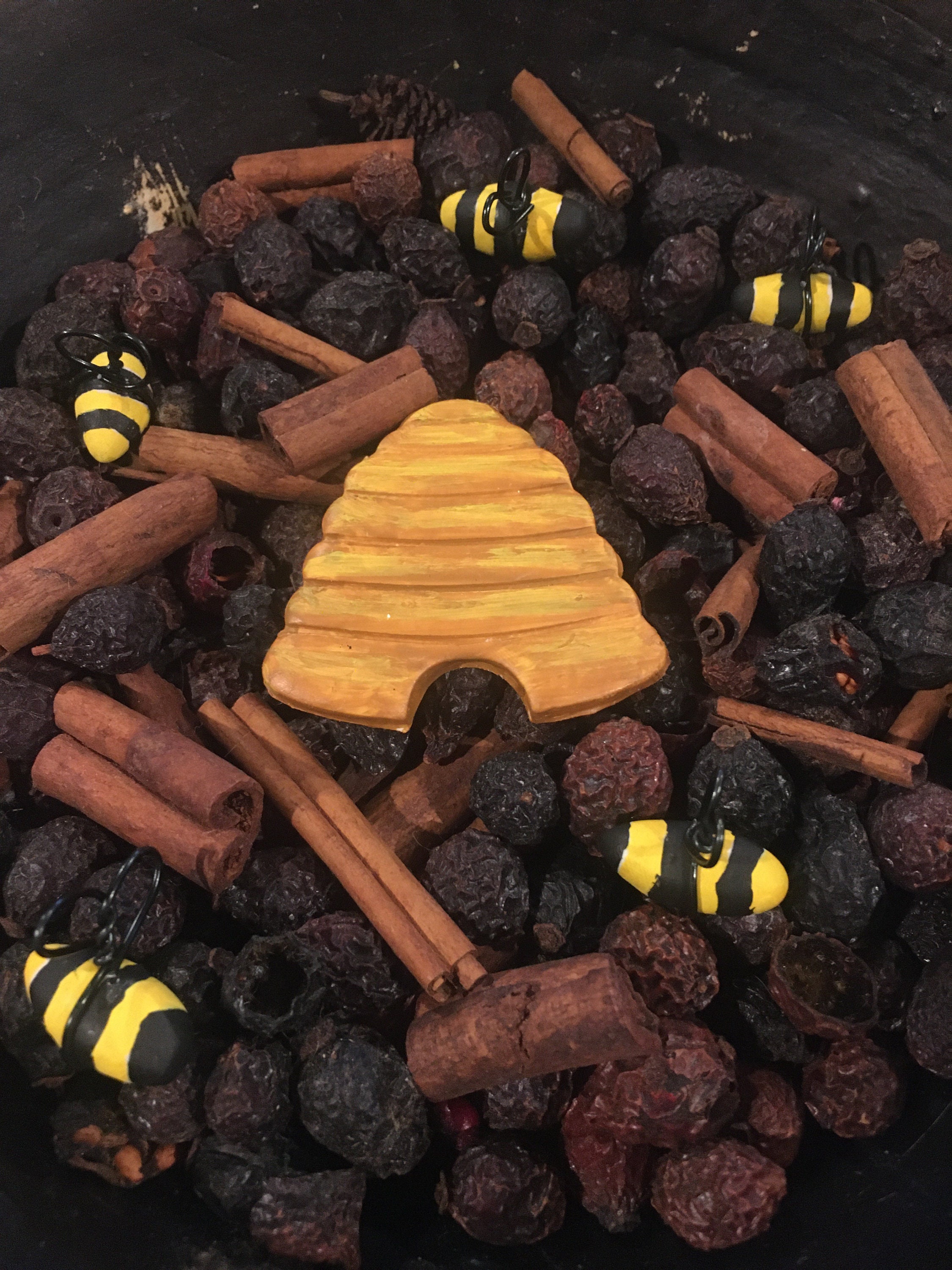 Beehive and Bees Bowl Fillers - Etsy