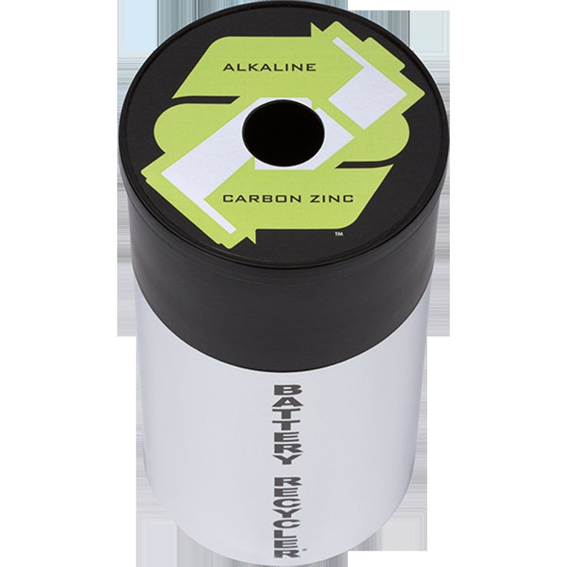 The BATTERY RECYCLER® Container - Safe Way to Recycle Batteries- Waste ...