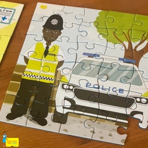 Policeman Jigsaw Puzzle With Free Digital Download - Etsy