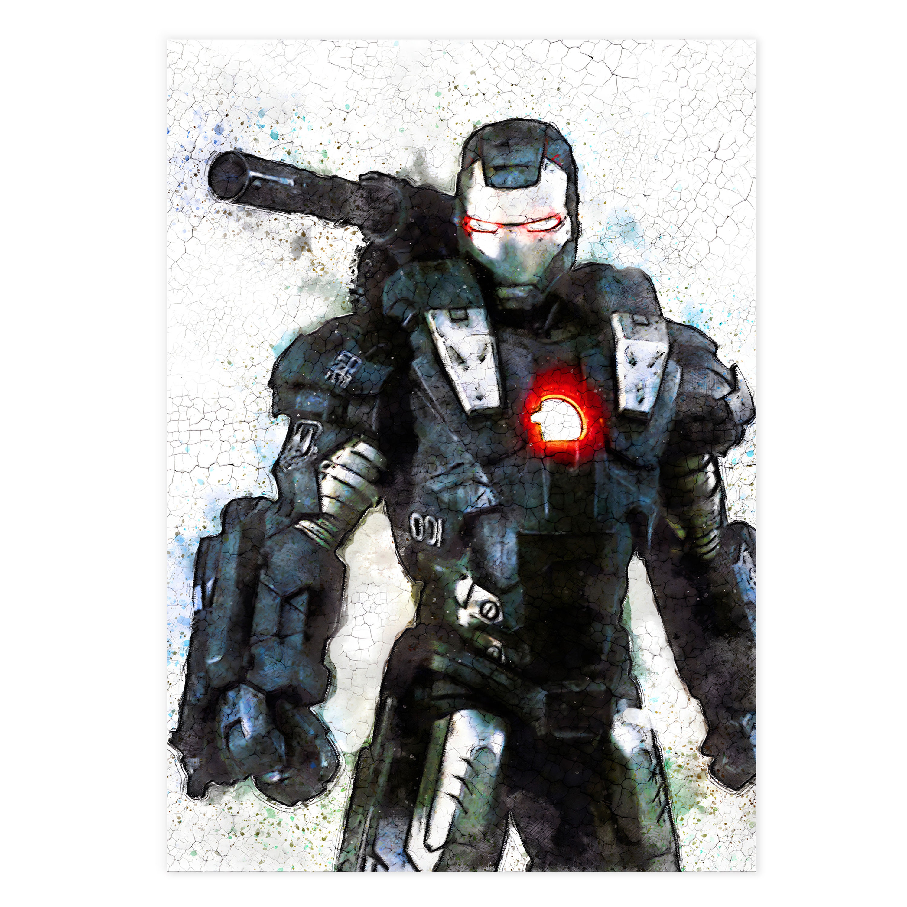 Marvel War Machine Art