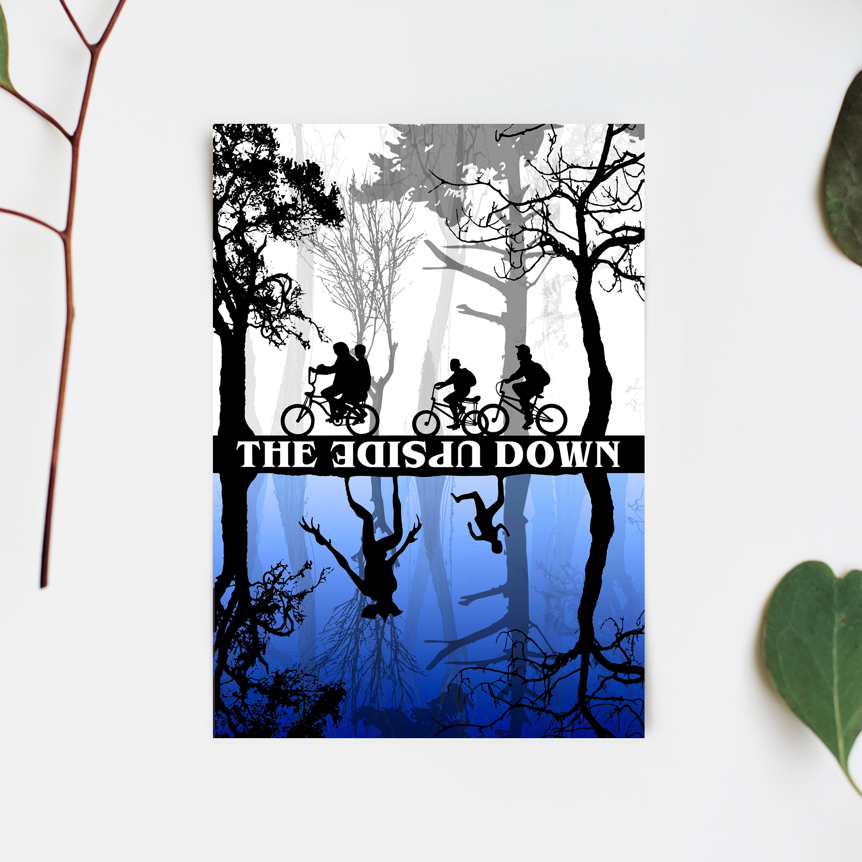 Prints Stranger Things Poster Stranger Things Minimalist Demogorgon Mike Eleven TV Show Art ...