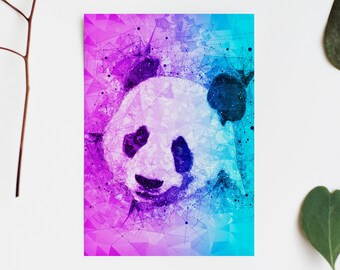 Panda Wall Art | Etsy UK