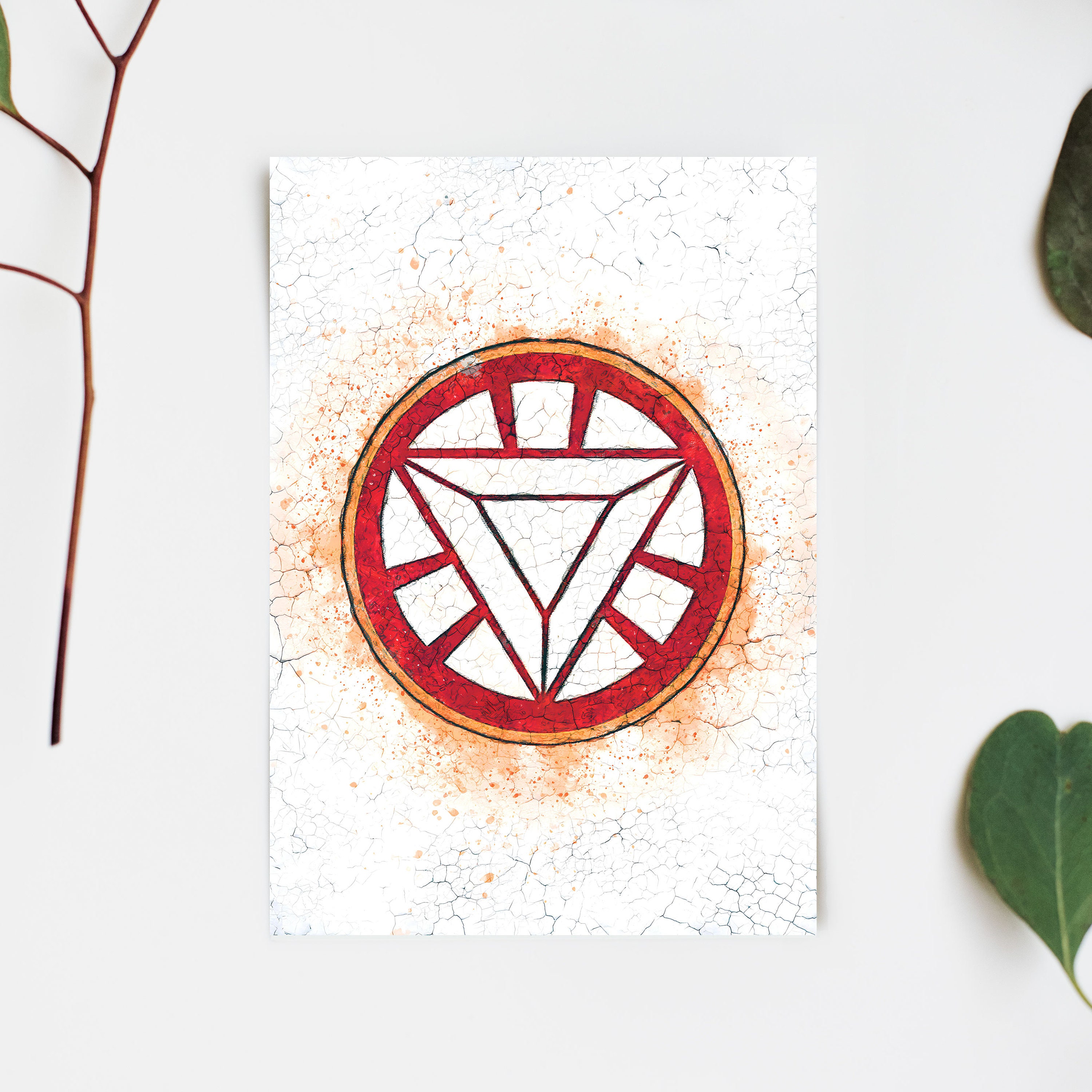 Ironman Arc Reactor Emblem Vinyl Car Window Laptop Decal
