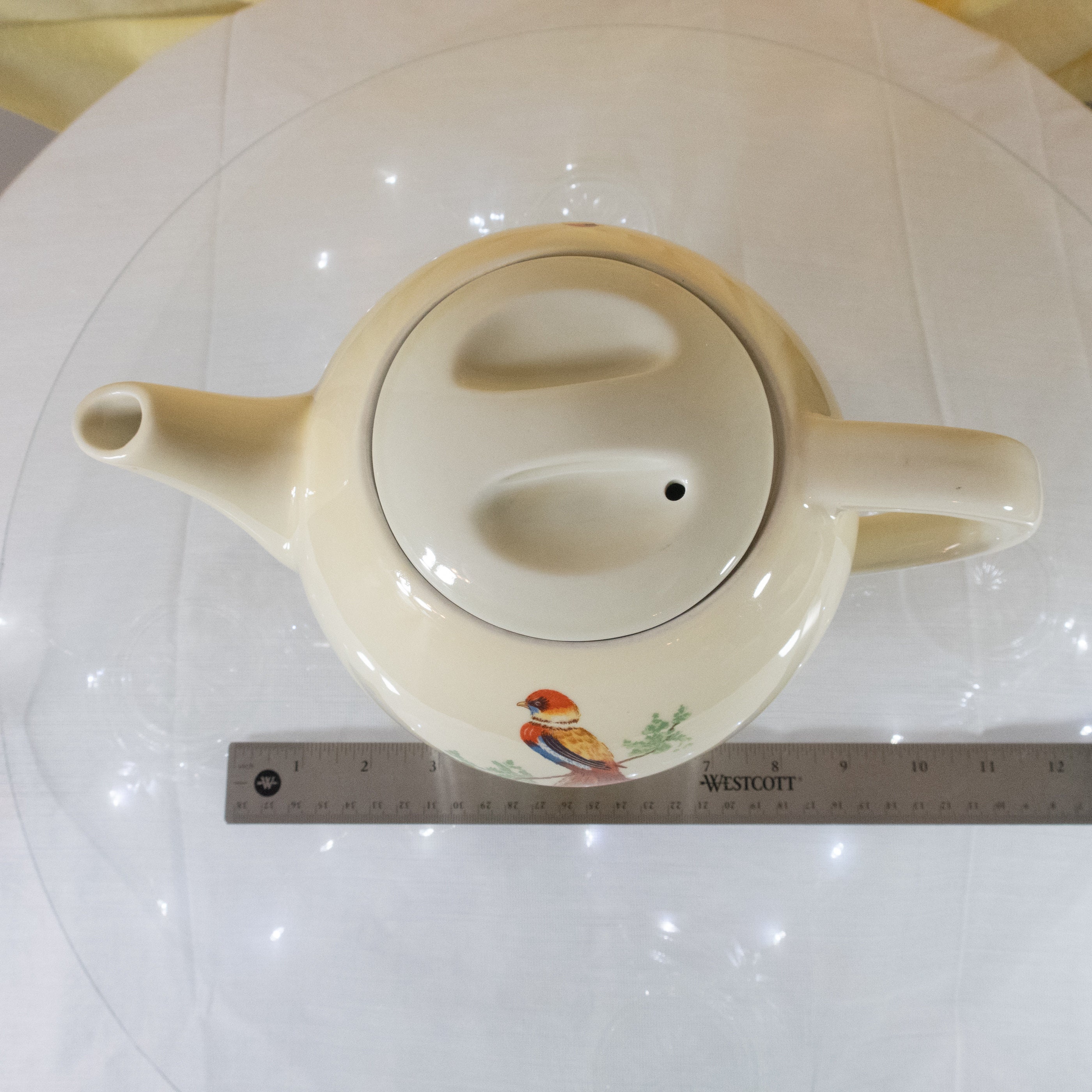 Hall Teapot Bird of Paradise Vintage Large Boho Hall Teapot - Etsy