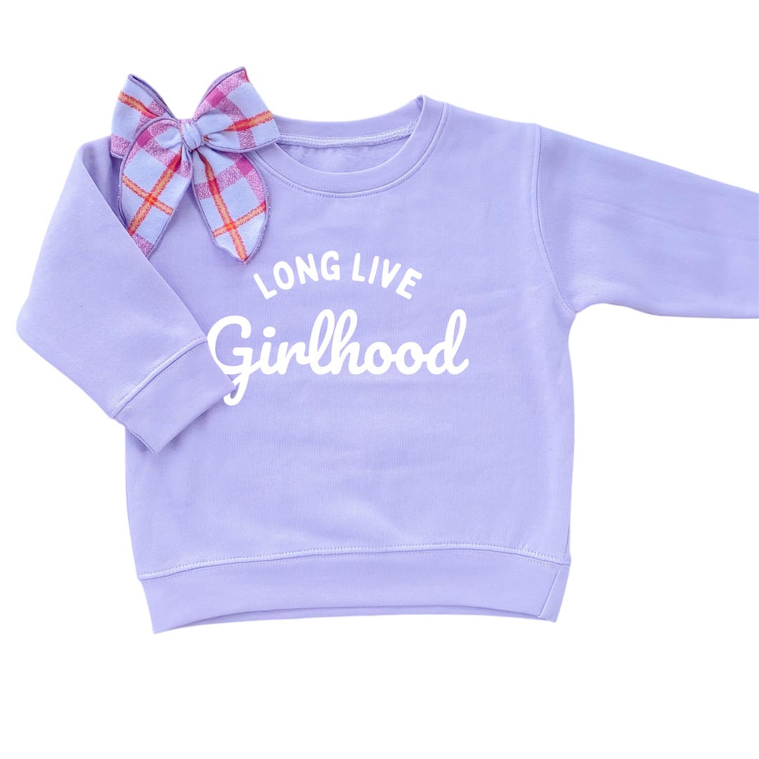 Long Live Girlhood | Girls Back to School | Gift for Little Girl ...