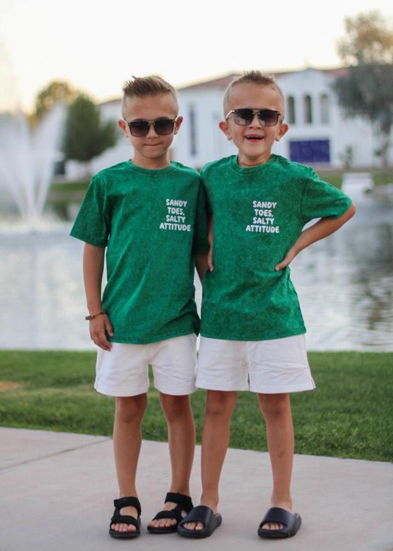 Sandy Toes, Salty Attitude - Kids Summer Shirt - Boys Beach Tee - Etsy
