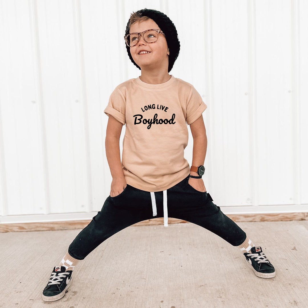 Toddler Boy Shirt | Long Live Boyhood | Boyhood Shirt | Matching ...