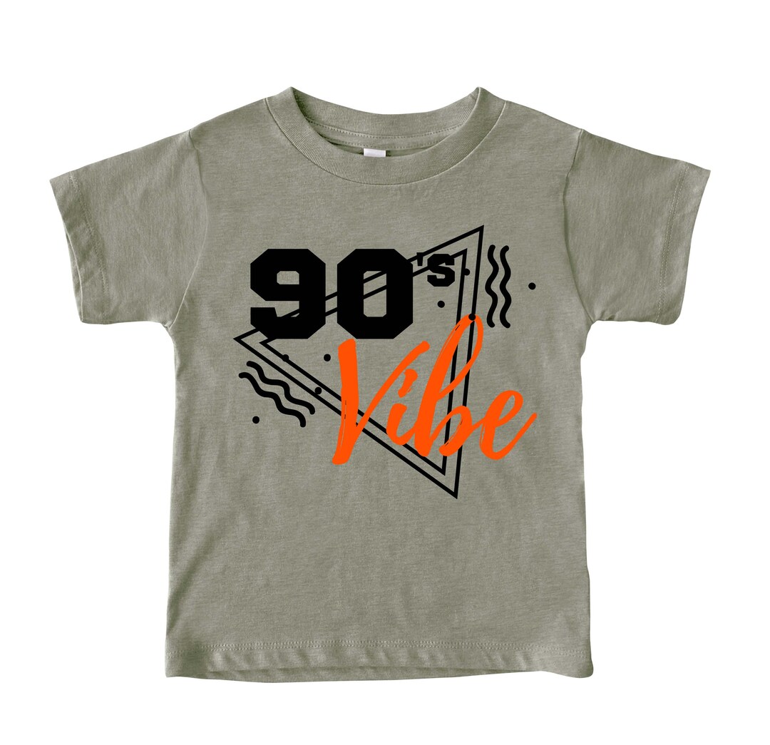 Kids Throwback Tee Trendy Boy Clothing Kids Retro Vintage Tee 90s Vibes ...