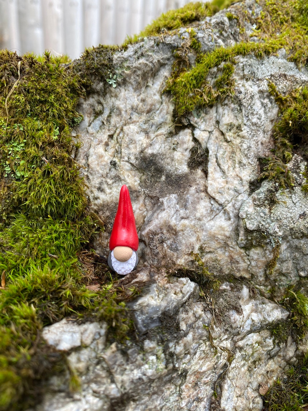 Miniature Scandinavian Gnome (tomten) With Red Hat - Etsy