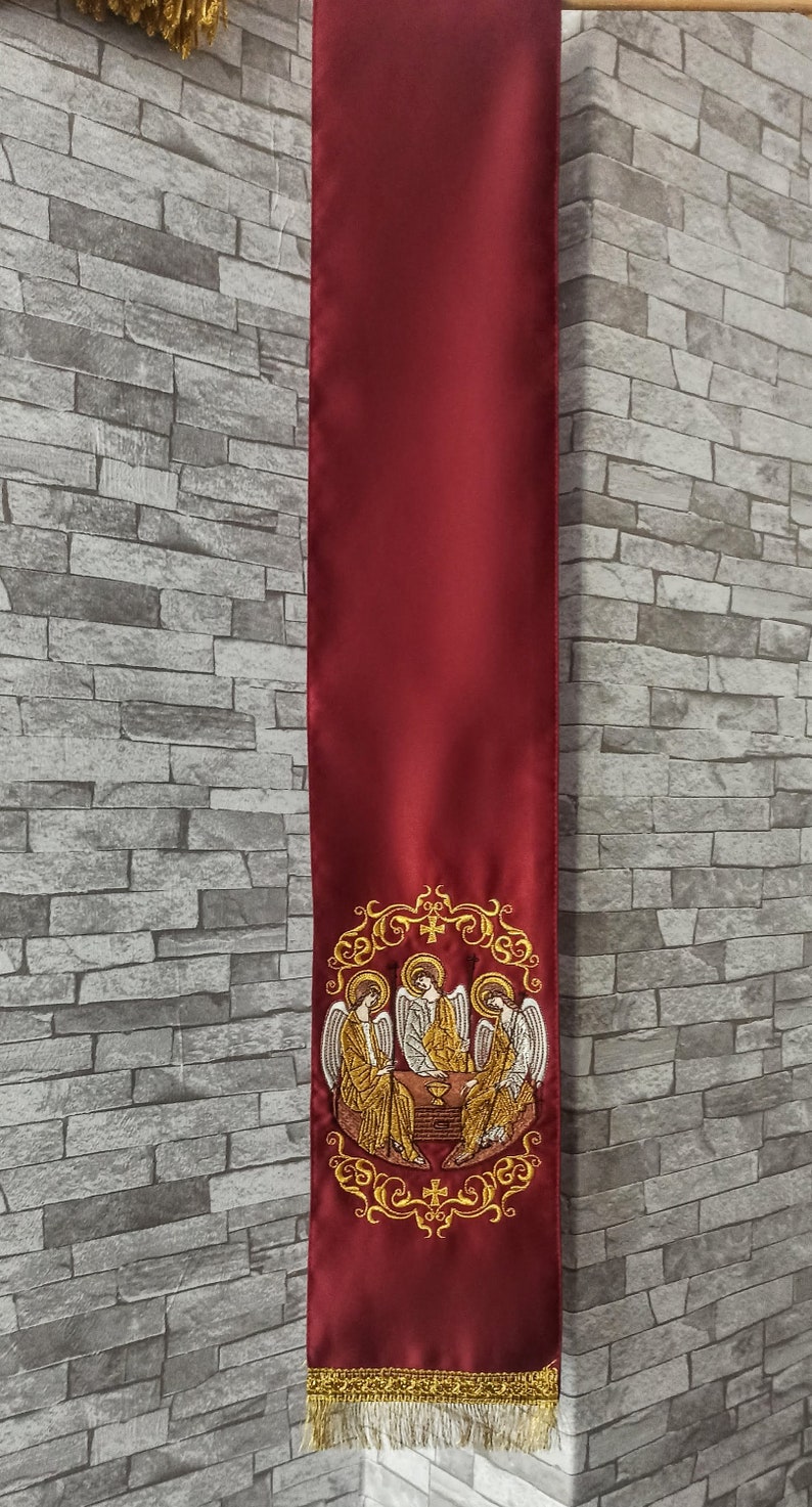 Embroidered Gospel Bookmarks, Set for Orthodox Church. Embroidered ...