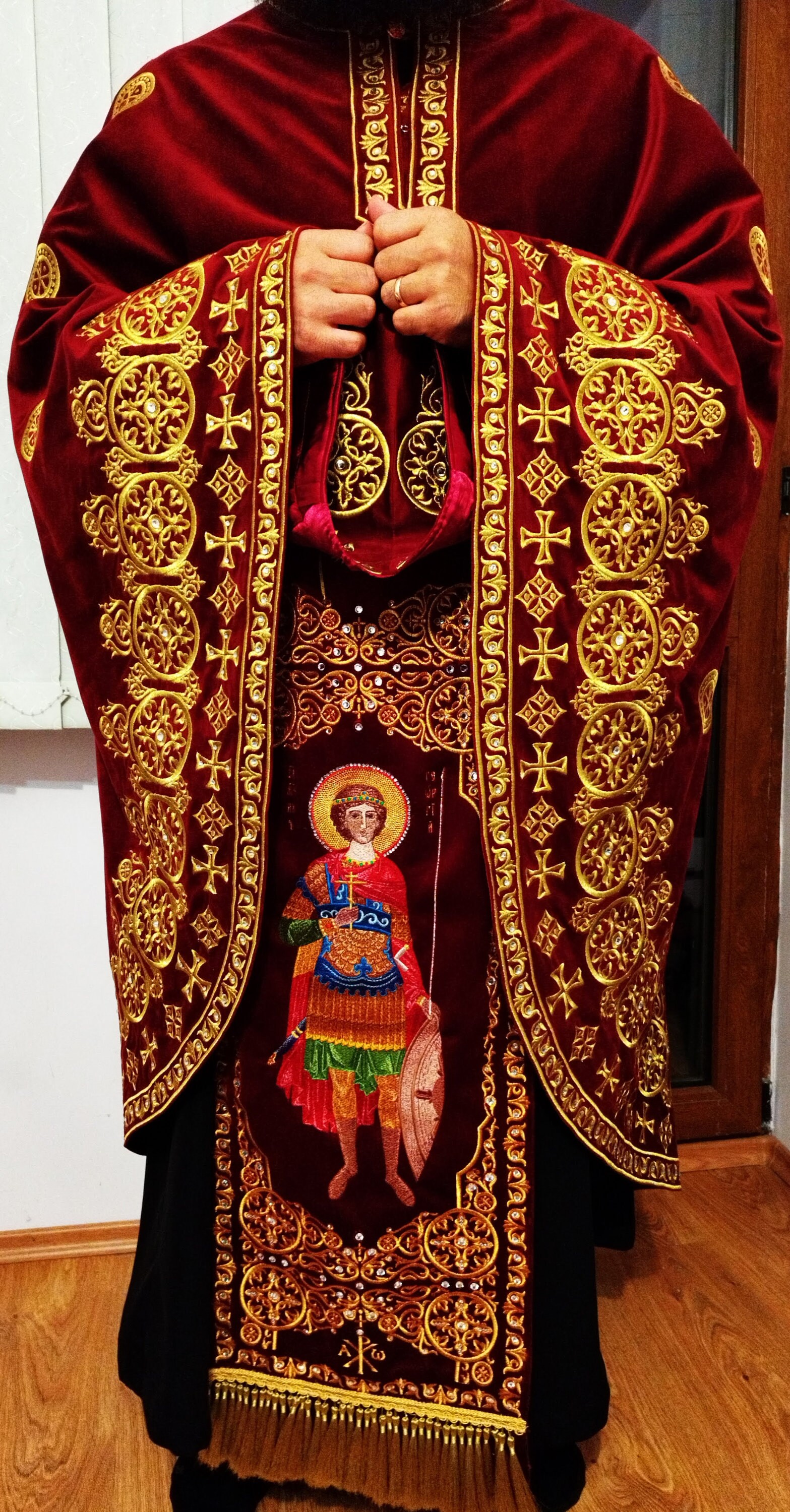 Amazing!!! Embroidery Priest Vestments. Priest Set. Orthodox Vestments ...