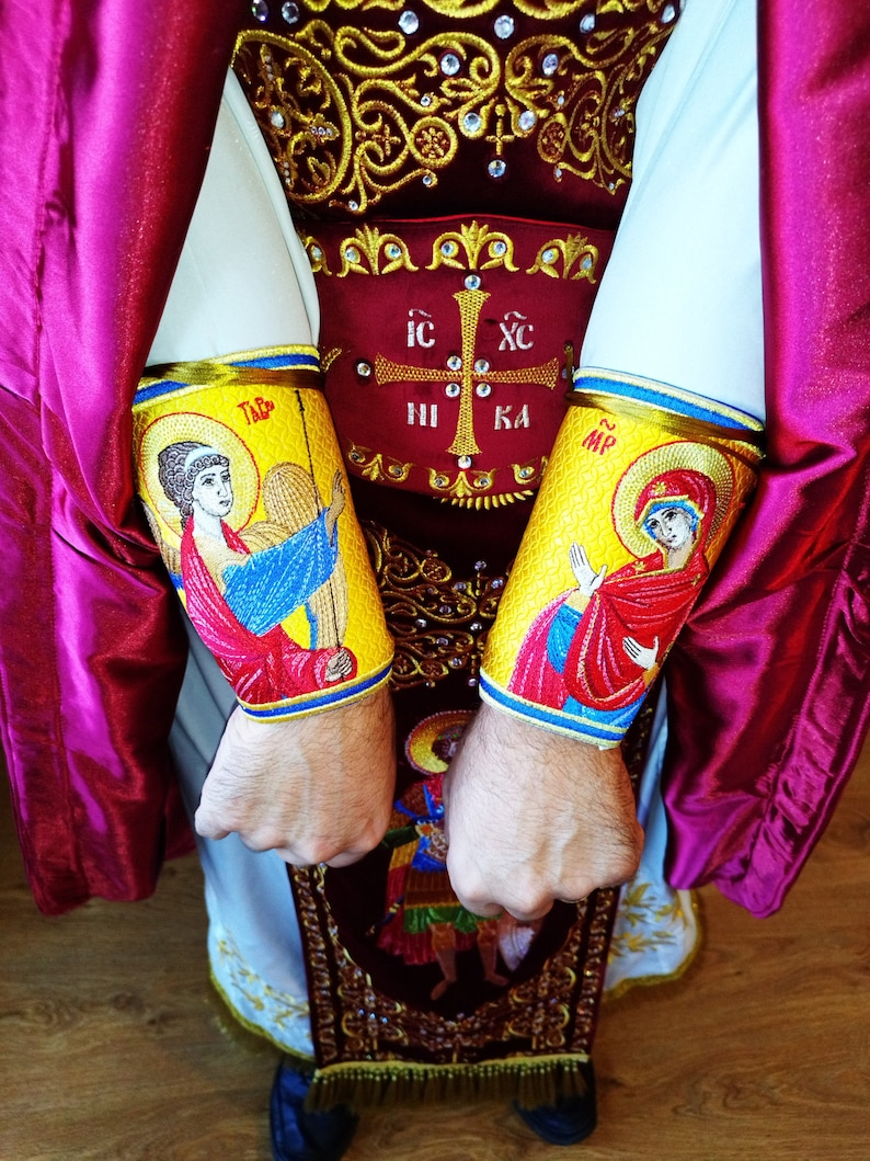 Amazing!!! Embroidery Priest Vestments. Priest Set. Orthodox Vestments ...