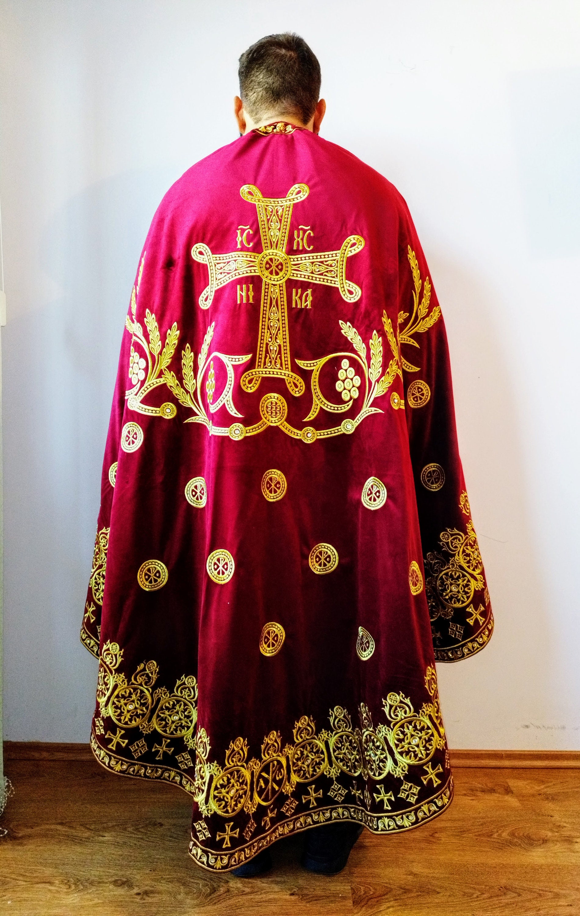 Amazing Embroidery Priest Vestments. Priest Set. Orthodox Vestments ...
