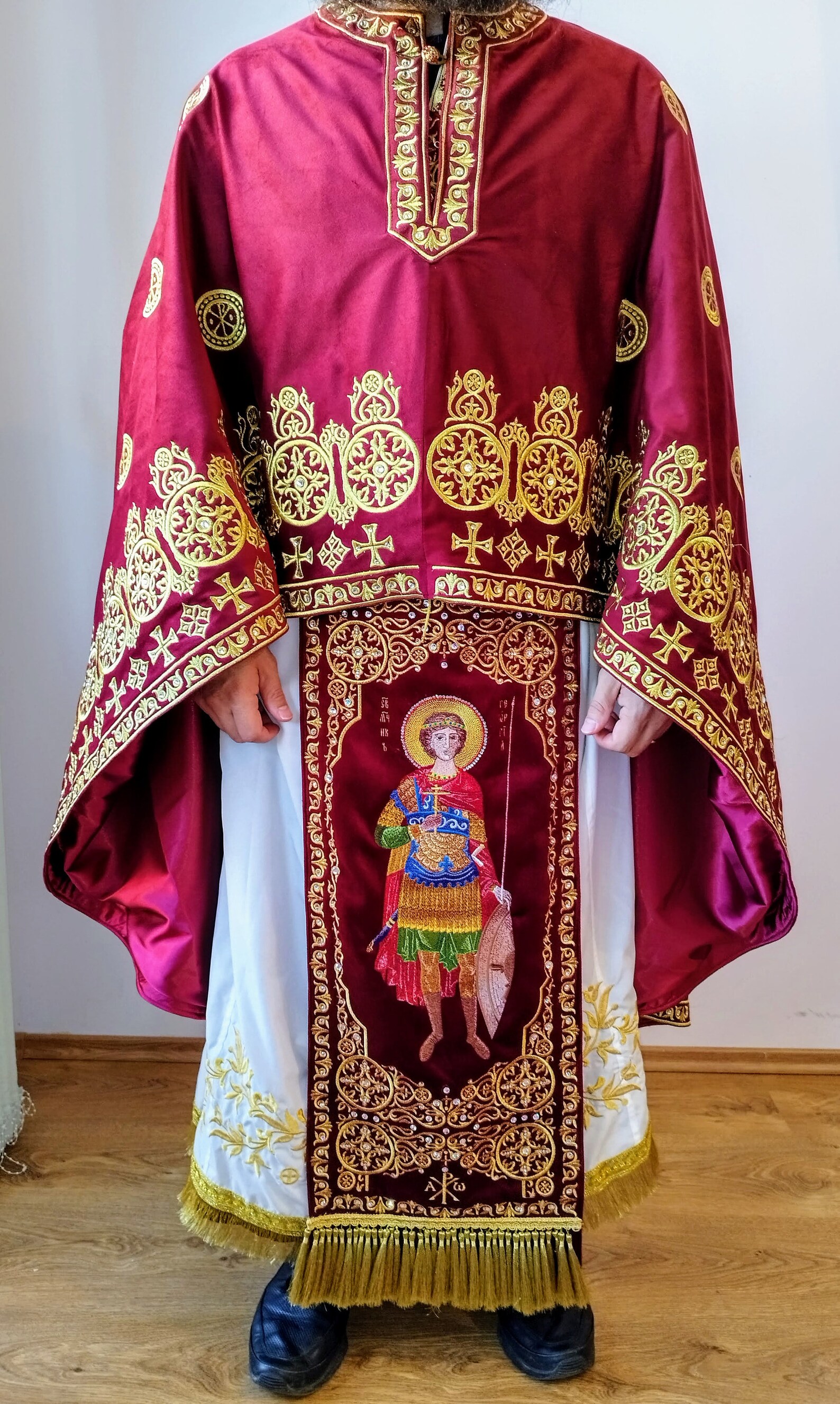 Amazing!!! Embroidery Priest Vestments. Priest Set. Orthodox Vestments ...