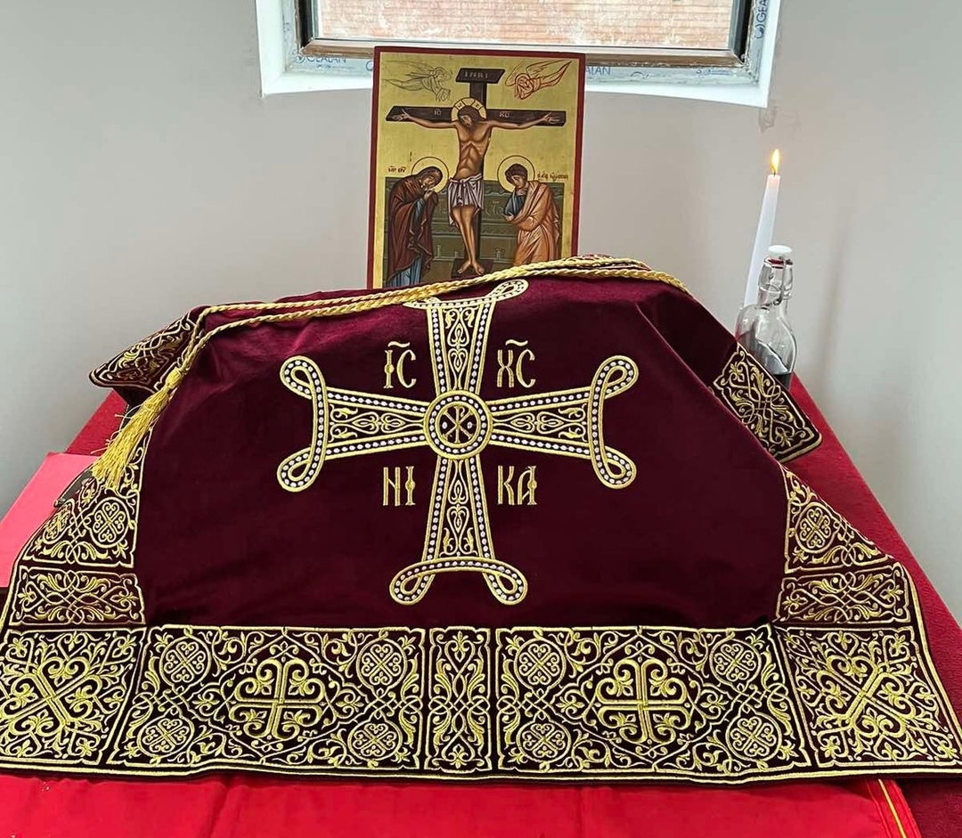 Chalice Covers Set. Embroidered Vestments, Orthodox Church, Priest ...