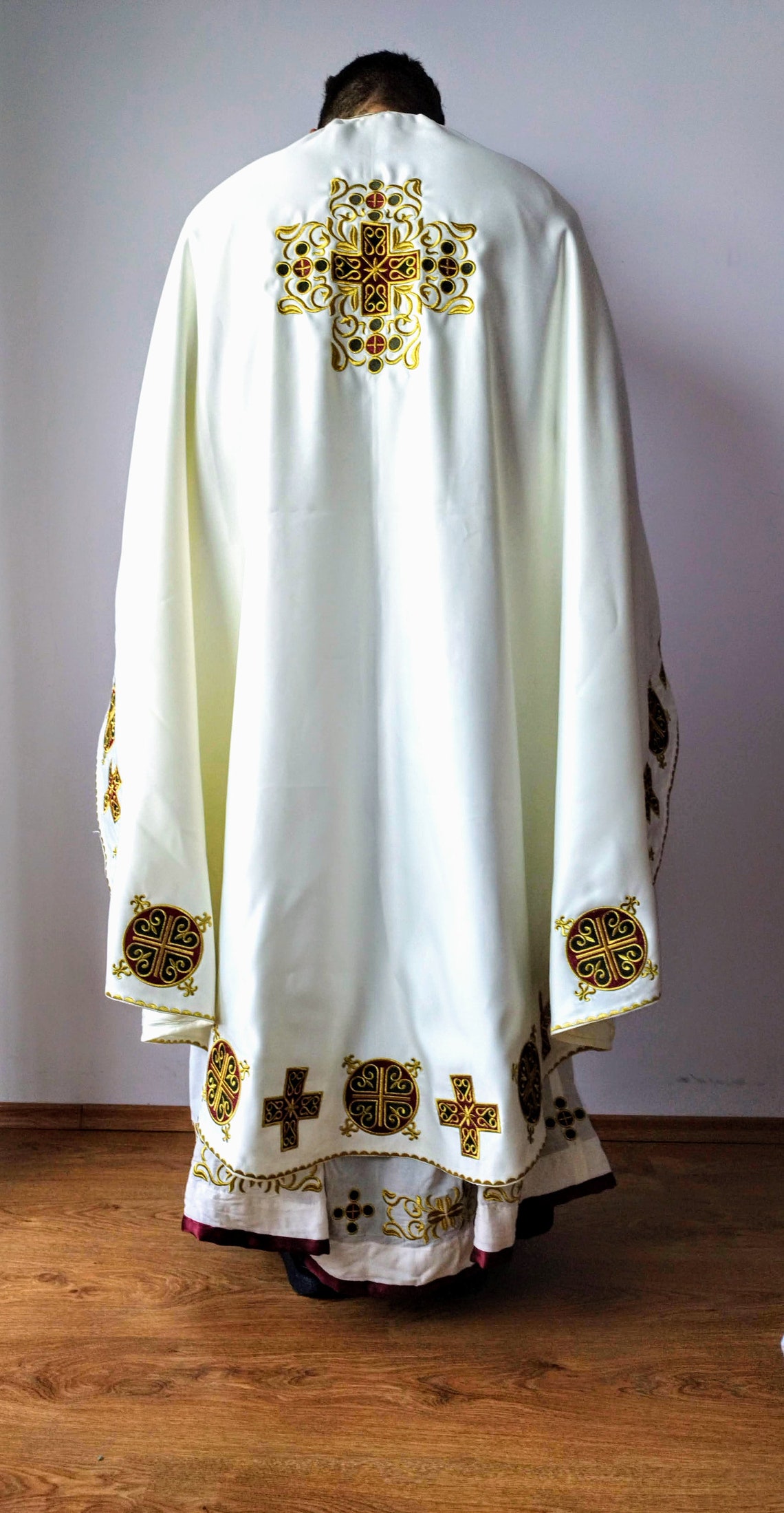 Embroidered Vestment Priest Vestment Liturgical Appeal - Etsy