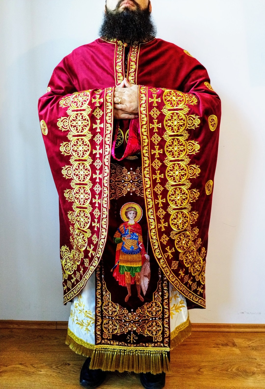 Amazing!!! Embroidery Priest Vestments. Priest Set. Orthodox Vestments ...