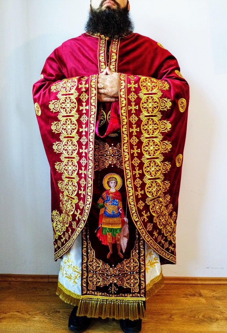 Amazing Embroidery Priest Vestments. Priest Set. Orthodox - Etsy