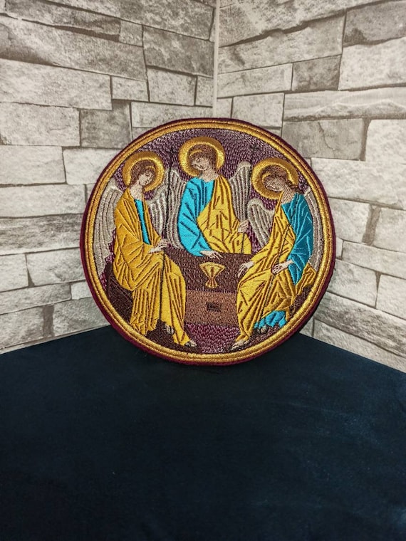 Chalice Cover 7 Inch Holy Trinity Angels - Etsy