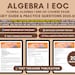 Florida Algebra 1 EOC Study Guide: Practice Tests & Content Review ...