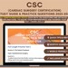 CSC Exam Study Guide 2025-2026 – AACN Cardiac Surgery Prep - Etsy
