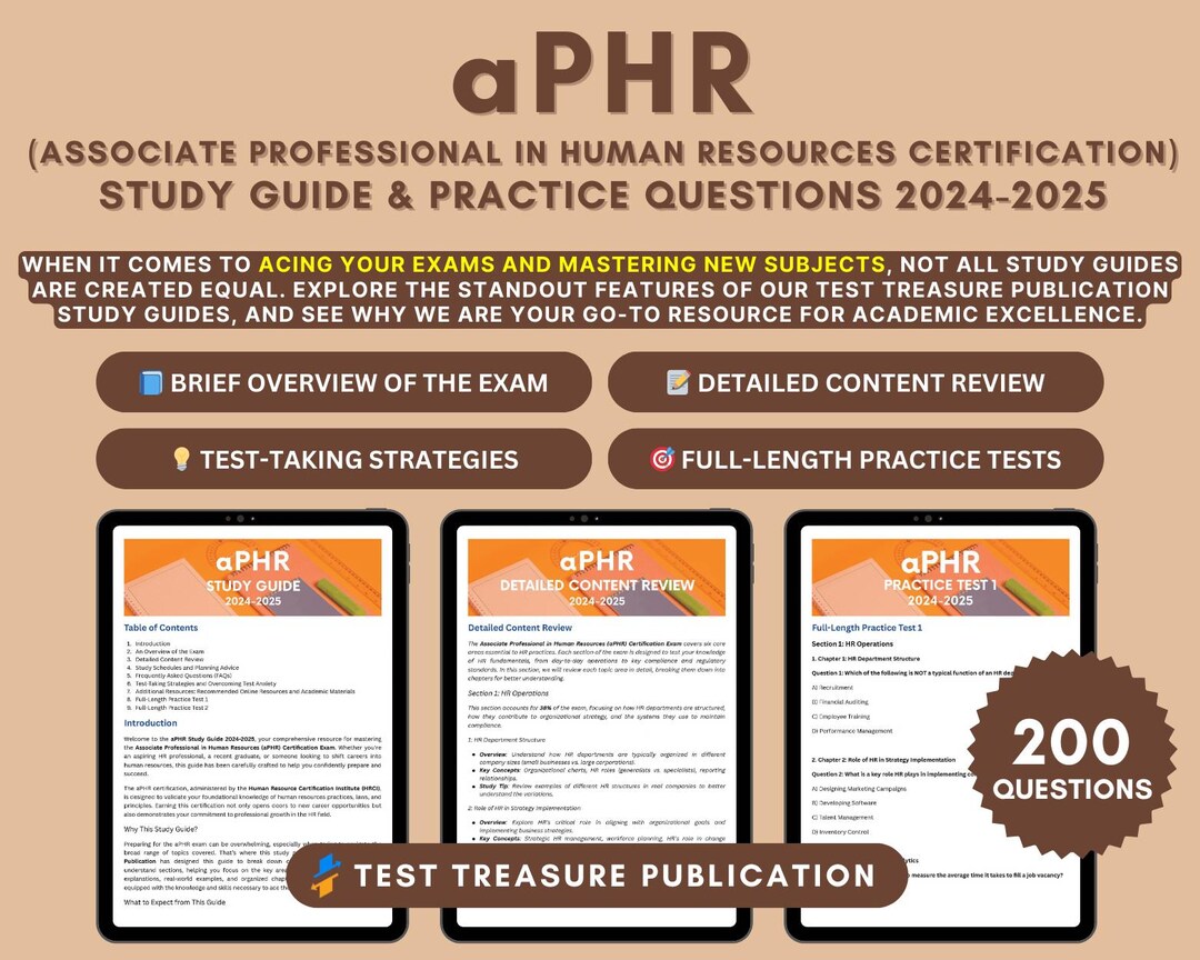 Aphr Study Guide 2024-2025: In-depth Review, Practice Tests & Exam Tips ...
