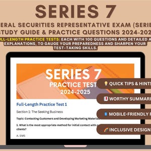 Series 7 Exam Prep Book: In-depth Review, Practice Tests & Exam Tips ...