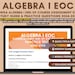 Florida Algebra I End-of-course (EOC) Study Guide 2024-2025: Detailed ...