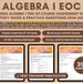 Florida Algebra I End-of-course (EOC) Study Guide 2024-2025: Detailed ...