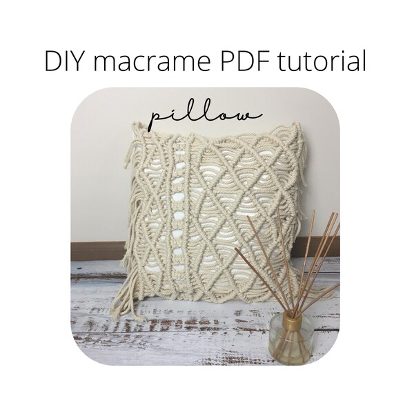 Macrame Pillow - Etsy