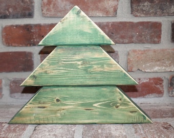 Rustic Wooden Christmas Tree - Etsy