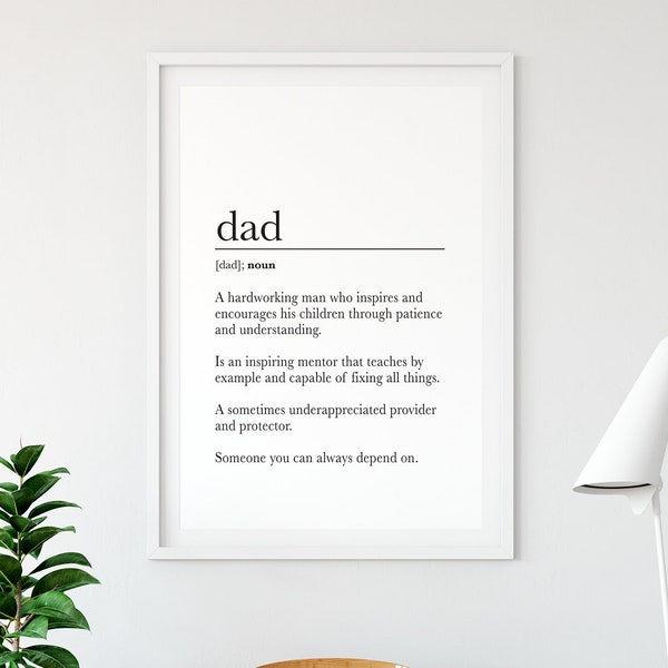Dad Quote - Etsy