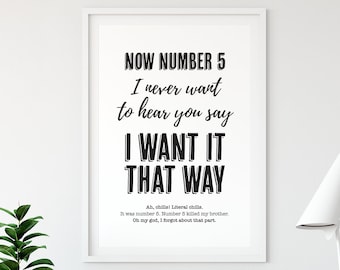 Brooklyn 99 TV Show Quotes Poster - Etsy UK