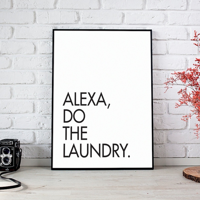 Alexa Do the Laundry - Etsy