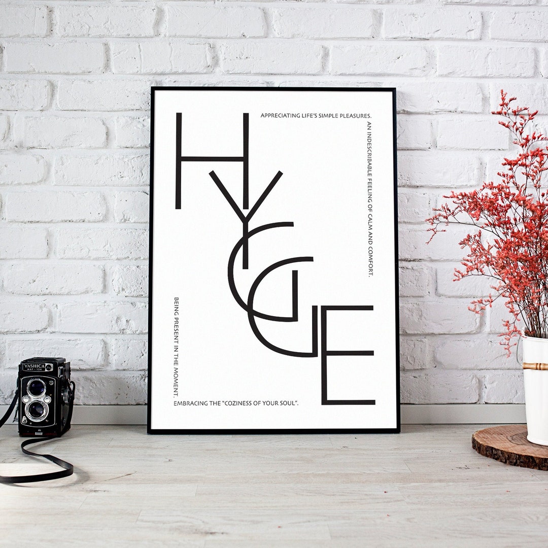 Hygge Sign Print, Hygge Decor, Hygge Definition, Scandi Poster *INSTANT ...