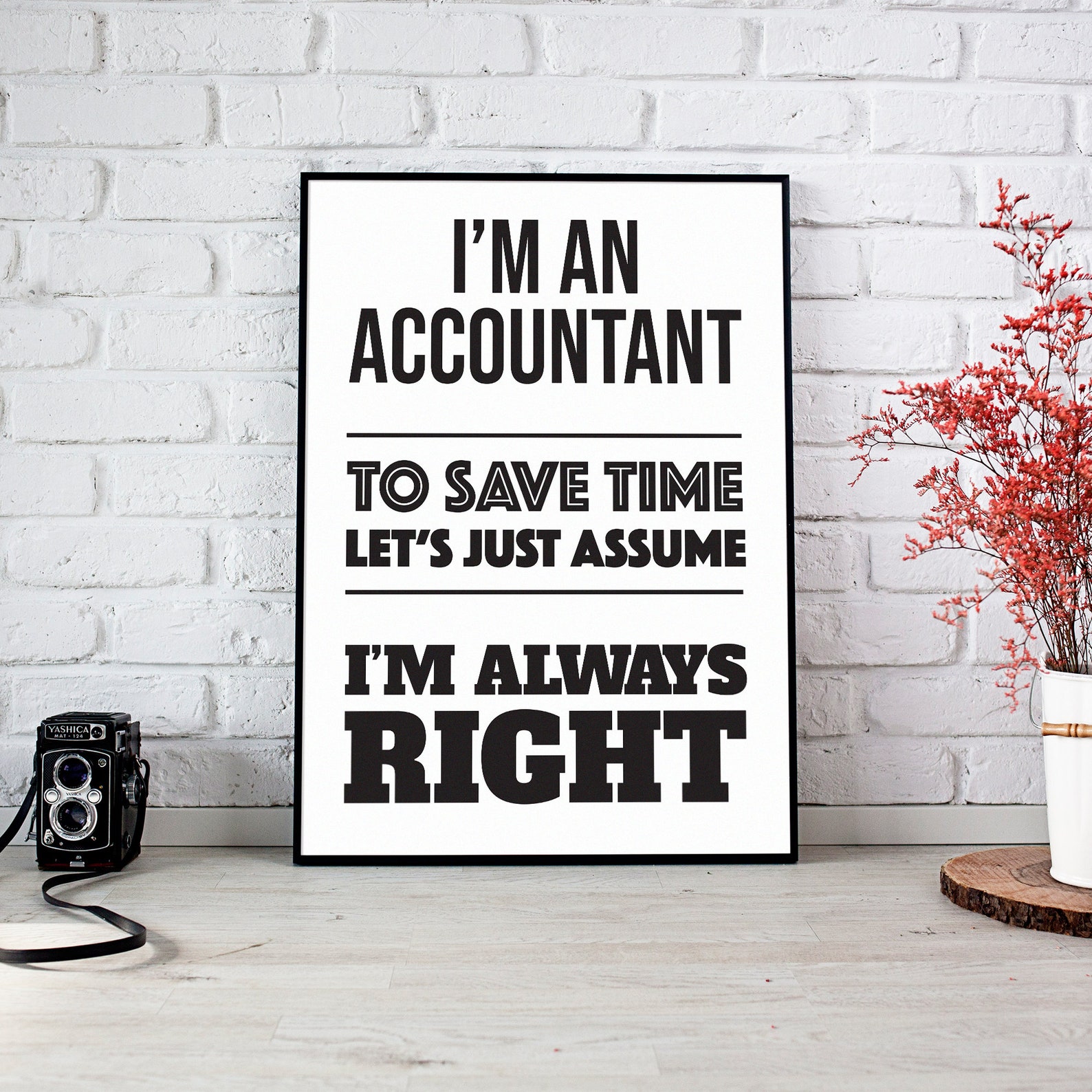 Gift for Accountant, Accountant Gifts, Office Decor, Accountant Gift ...
