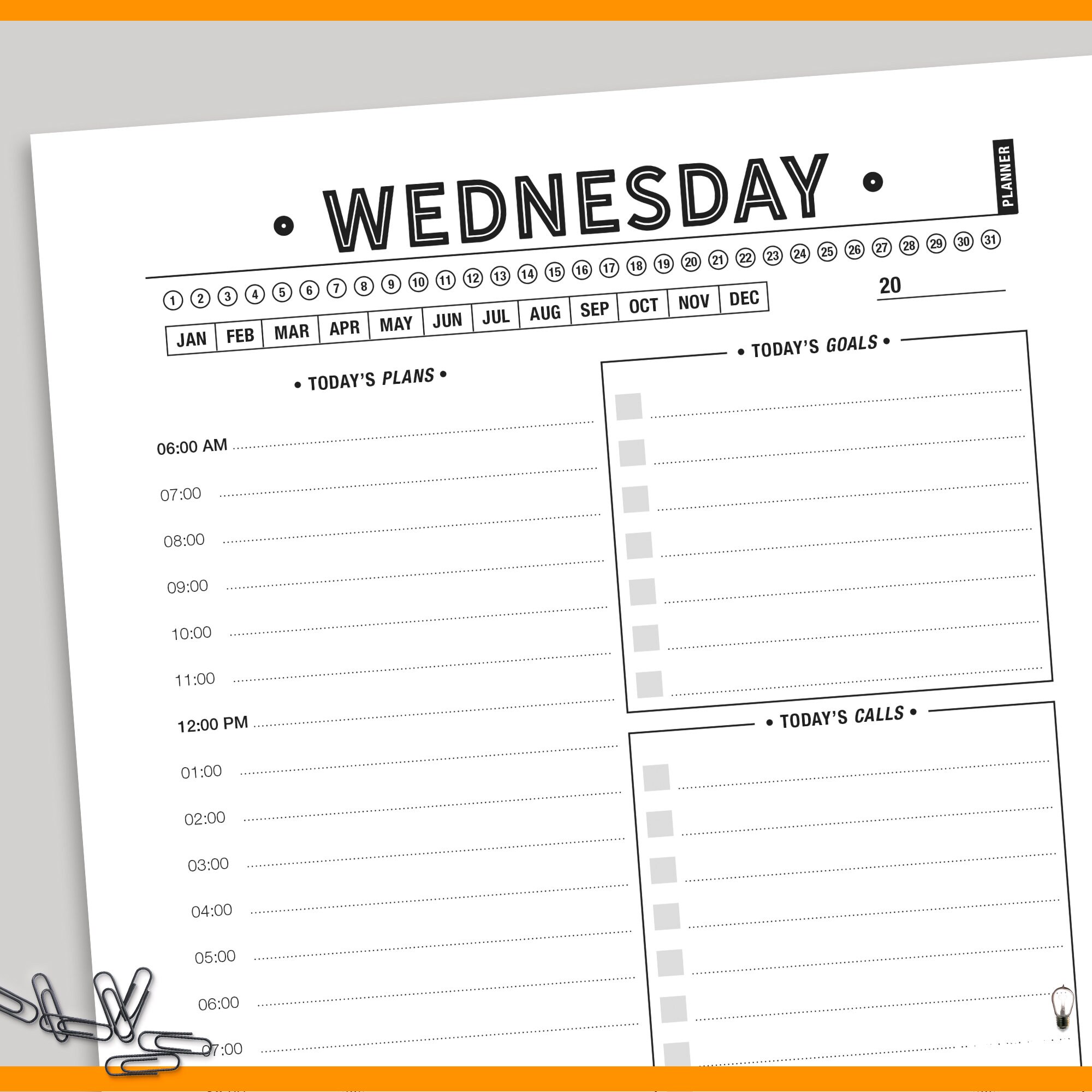 Home Office Organization, Work From Home Schedule, Work Day Planner ...