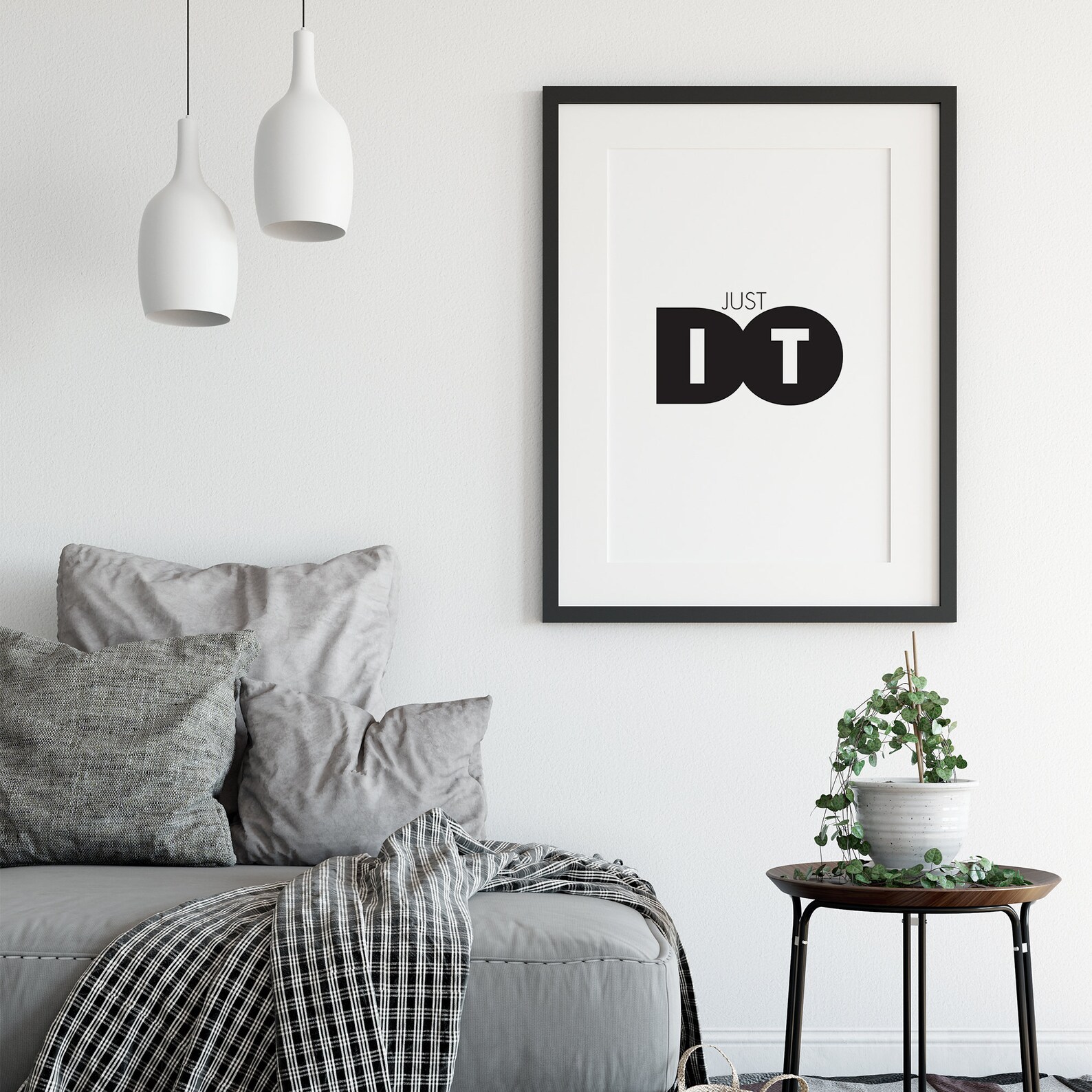 Just Do It Print, Just Do It Poster, Motivational Print, Printable ...