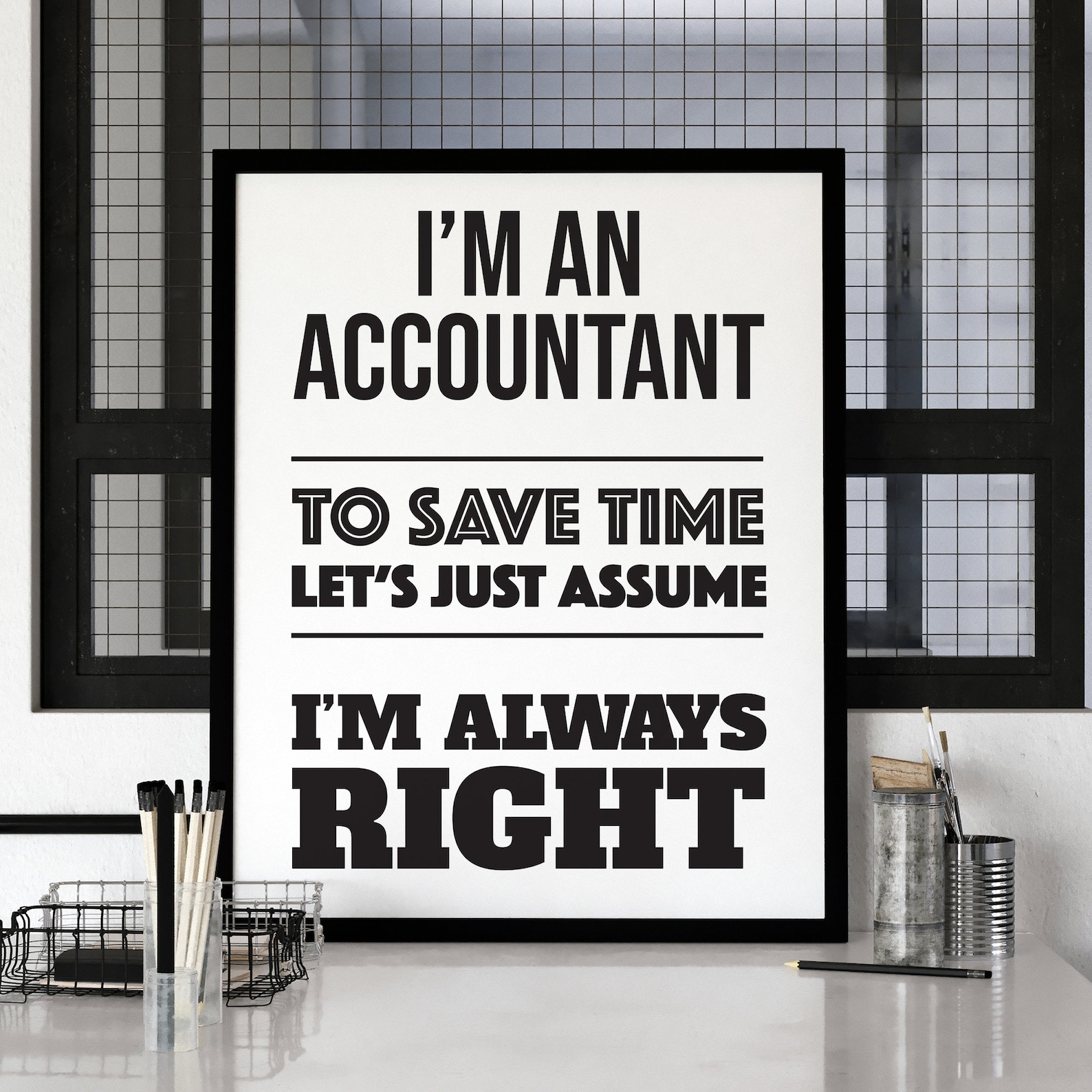 Gift for Accountant, Accountant Gifts, Office Decor, Accountant Gift ...